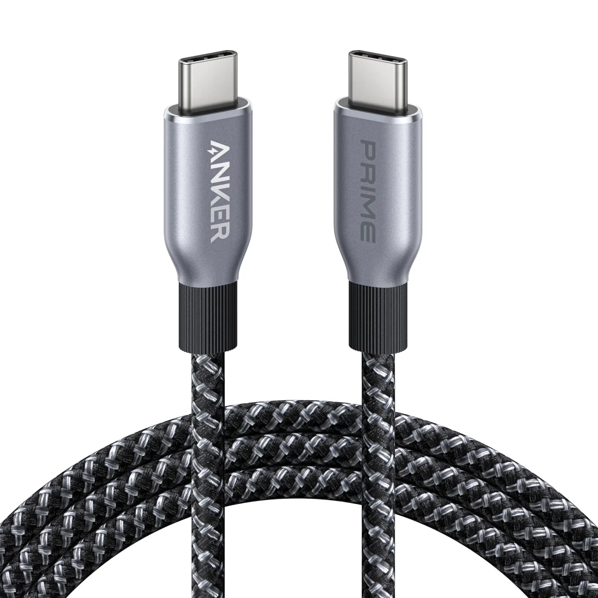 Anker Prime USB C to USB C 240W Upcycled Braided Nylon Cable A88E2