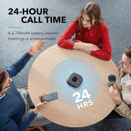 PowerConf Bluetooth Speakerphone with 6Microphones A3301 - Anker