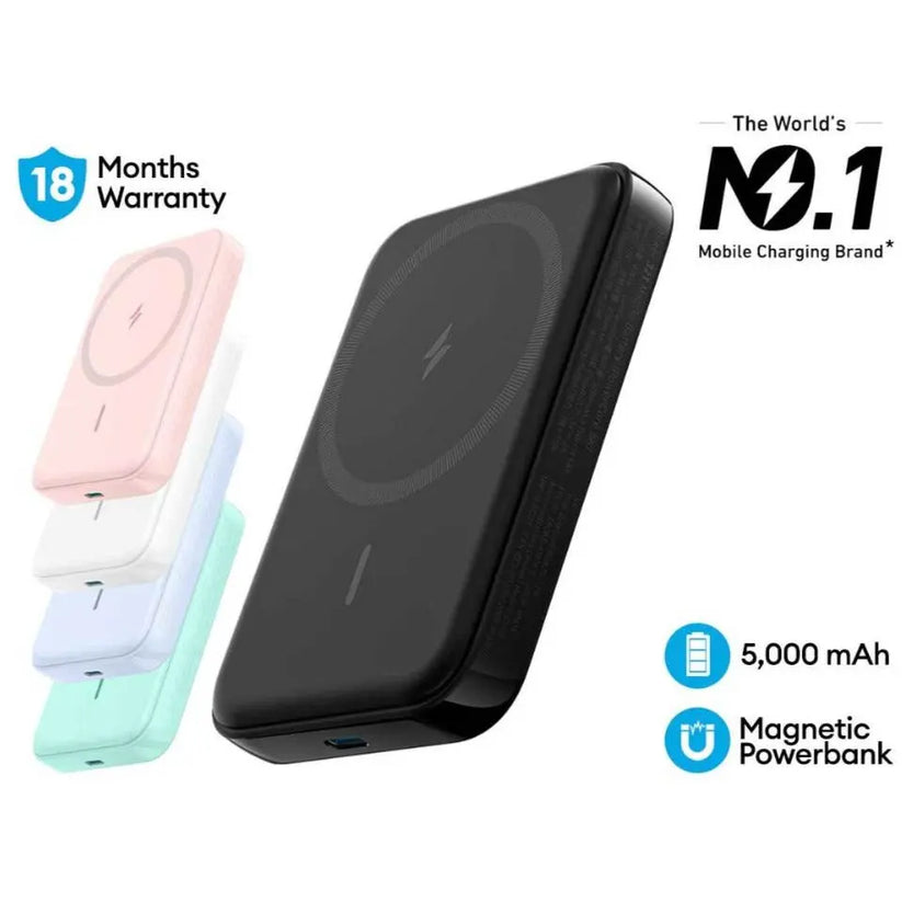 Anker Power Bank 321 MagGo 5000mAh MagSafe Battery Portable Charger